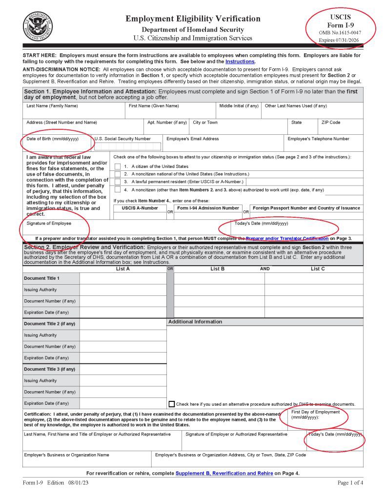 What You Need to Know: I-9 Form Updates | West Coast Nut